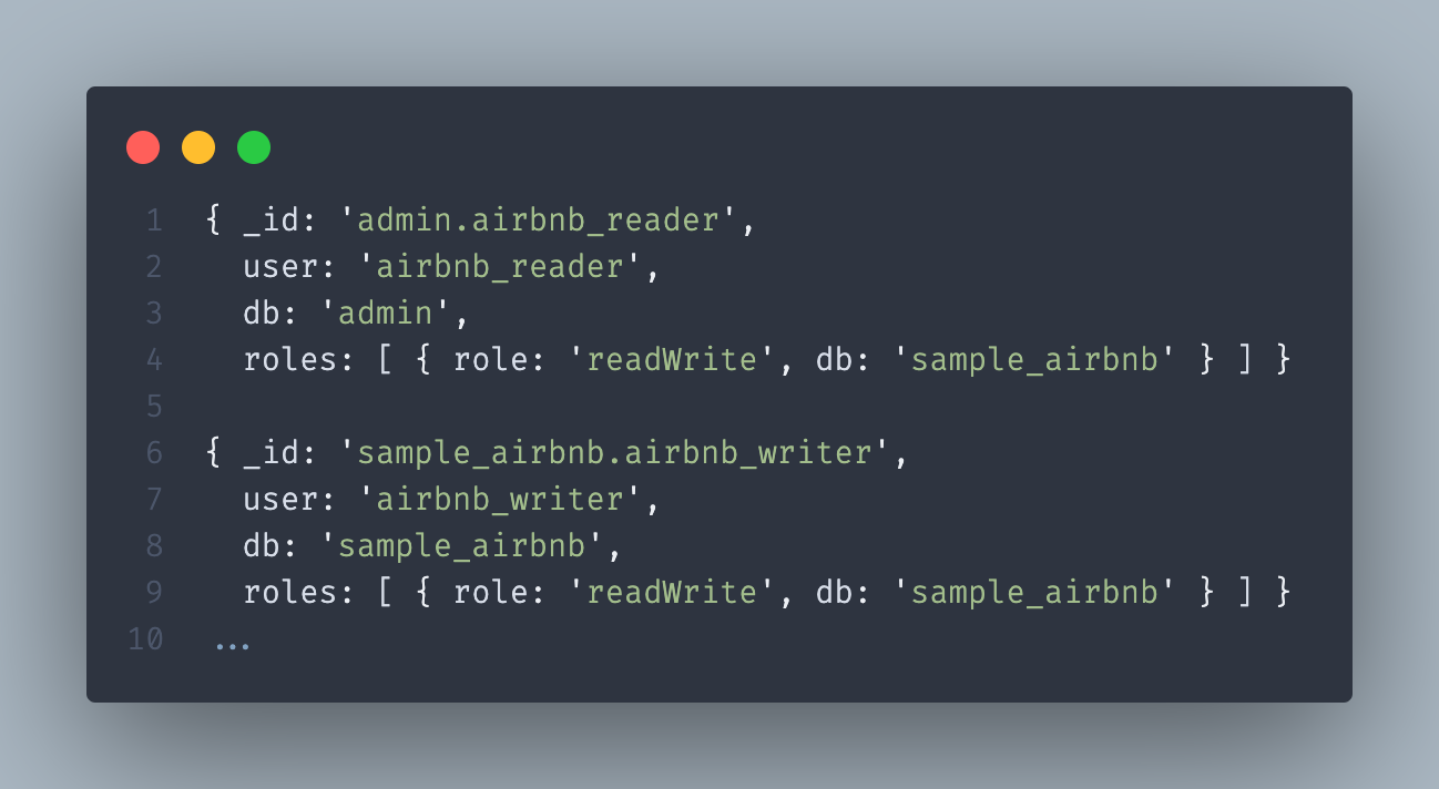 List all MongoDB Users - Rudy.dev